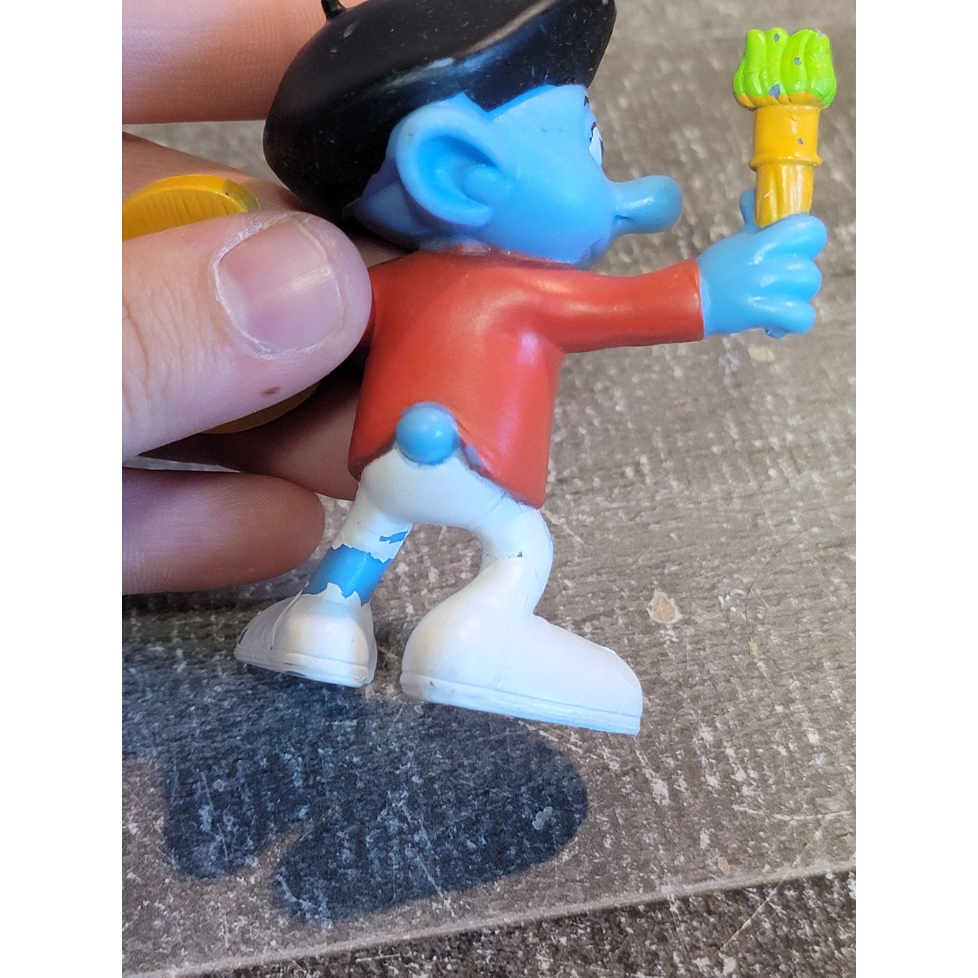 Painter Smurfs Peyo Toy Figure - Etsy