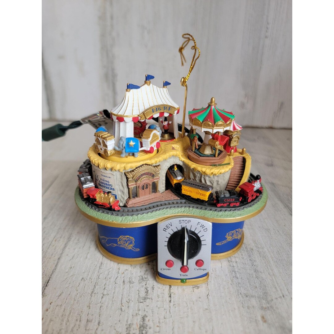 Hallmark Circus Mountain Railroad Magic Ornament Xmas Train - Etsy