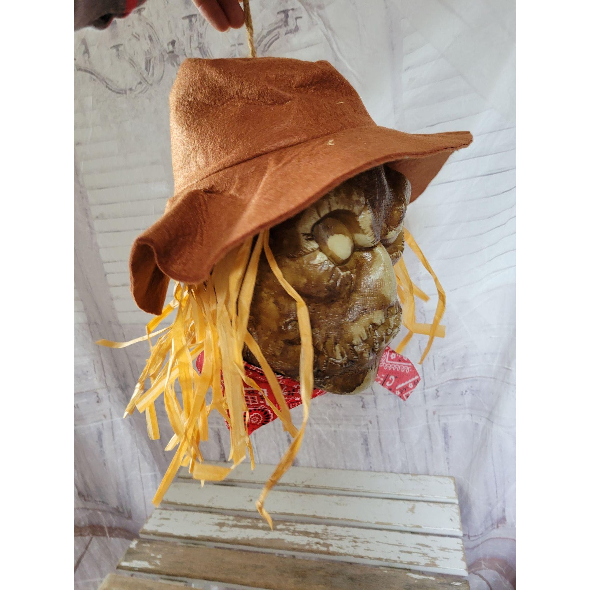 Magic Power Scarecrow Skeleton Halloween Prop Light up Sound - Etsy UK