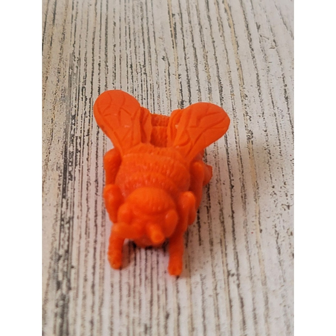 Mini Orange Rubber Bumblebee Bug Scary Toy Figure - Etsy