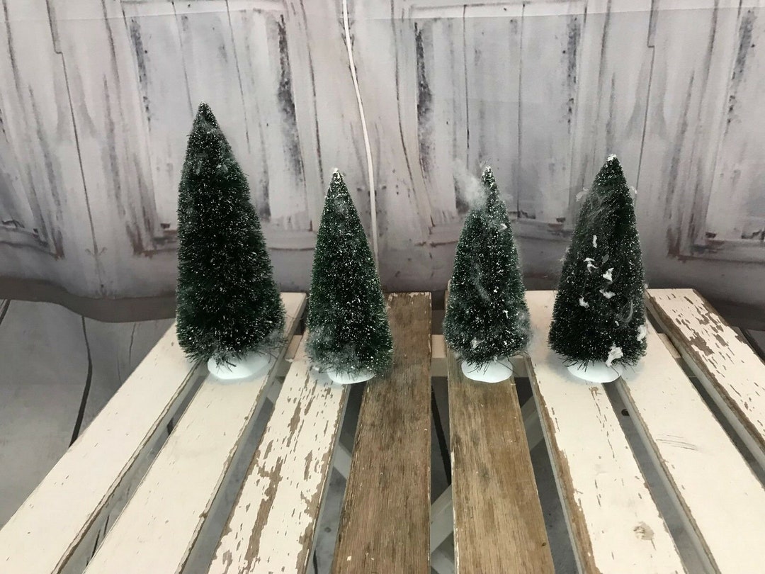 Department 56 Village Set of Trees Various Kinds Xmas Holiday Decor ...