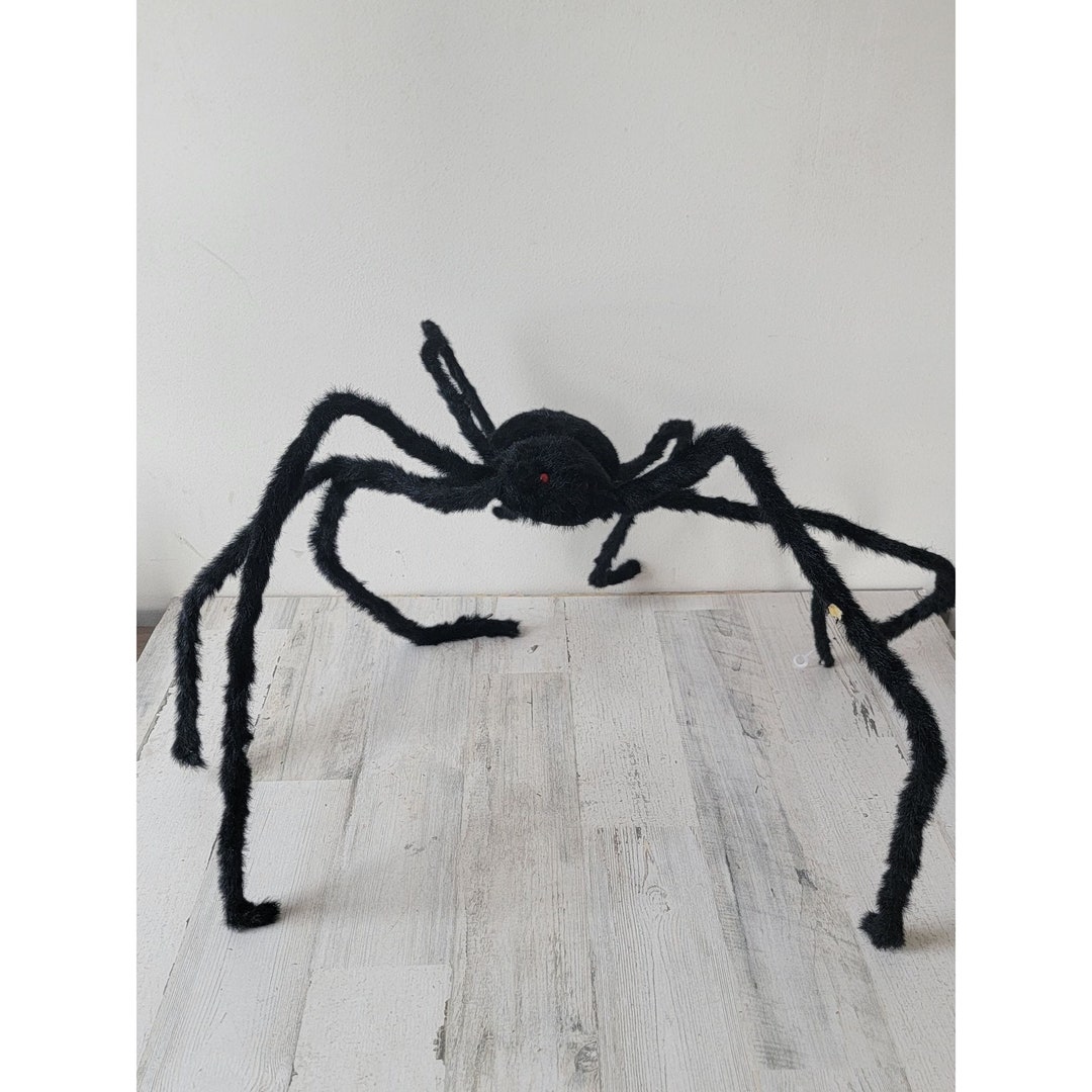 Large Fuzzy Spider Adjustable Halloween Scary Prop Tarantula - Etsy