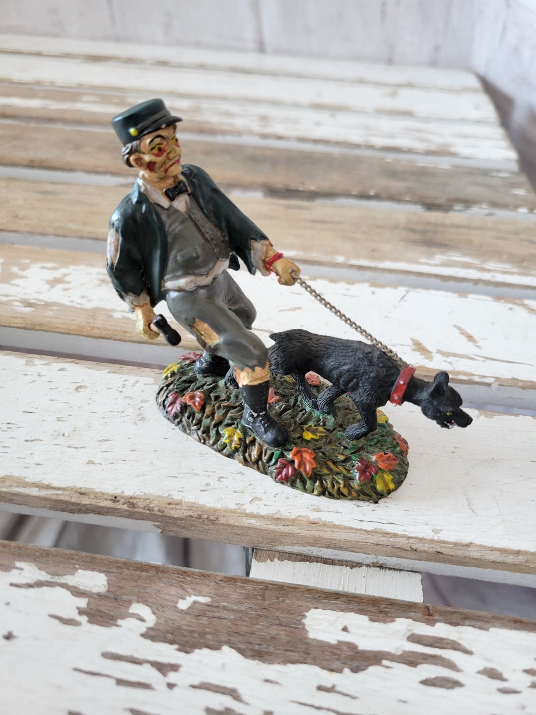 Dept 56 Dog No One Rides for Free Butler Halloween Village People ...