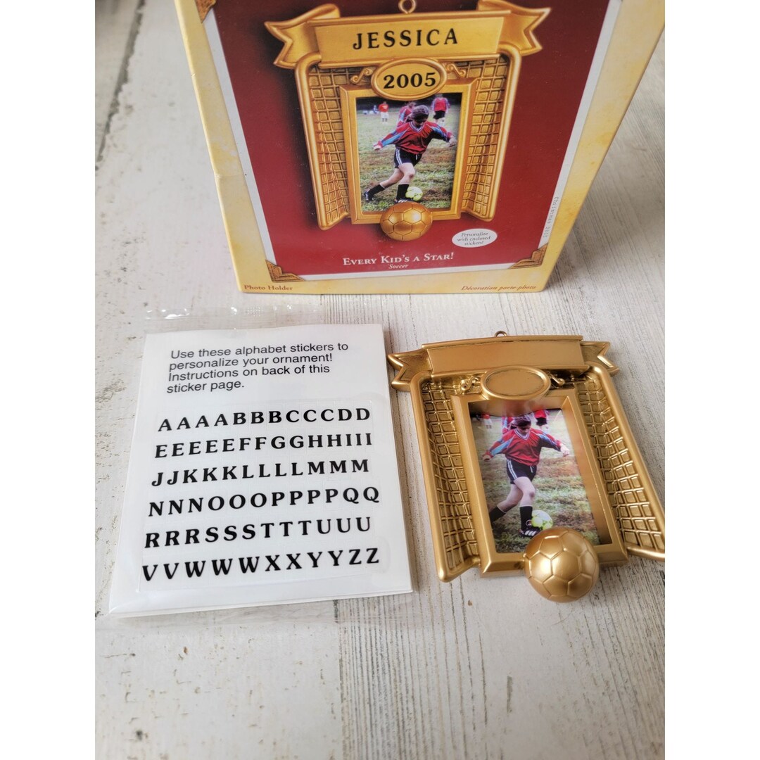 Hallmark Every Kid's A Star Soccer Ornament Xmas - Etsy Hong Kong