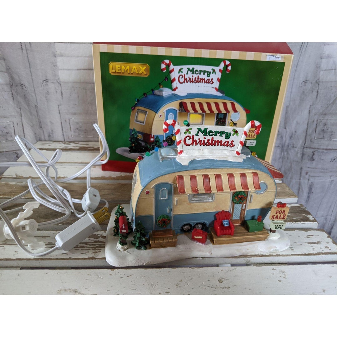 Lemax Trailer Home House Village Xmas Building - Etsy
