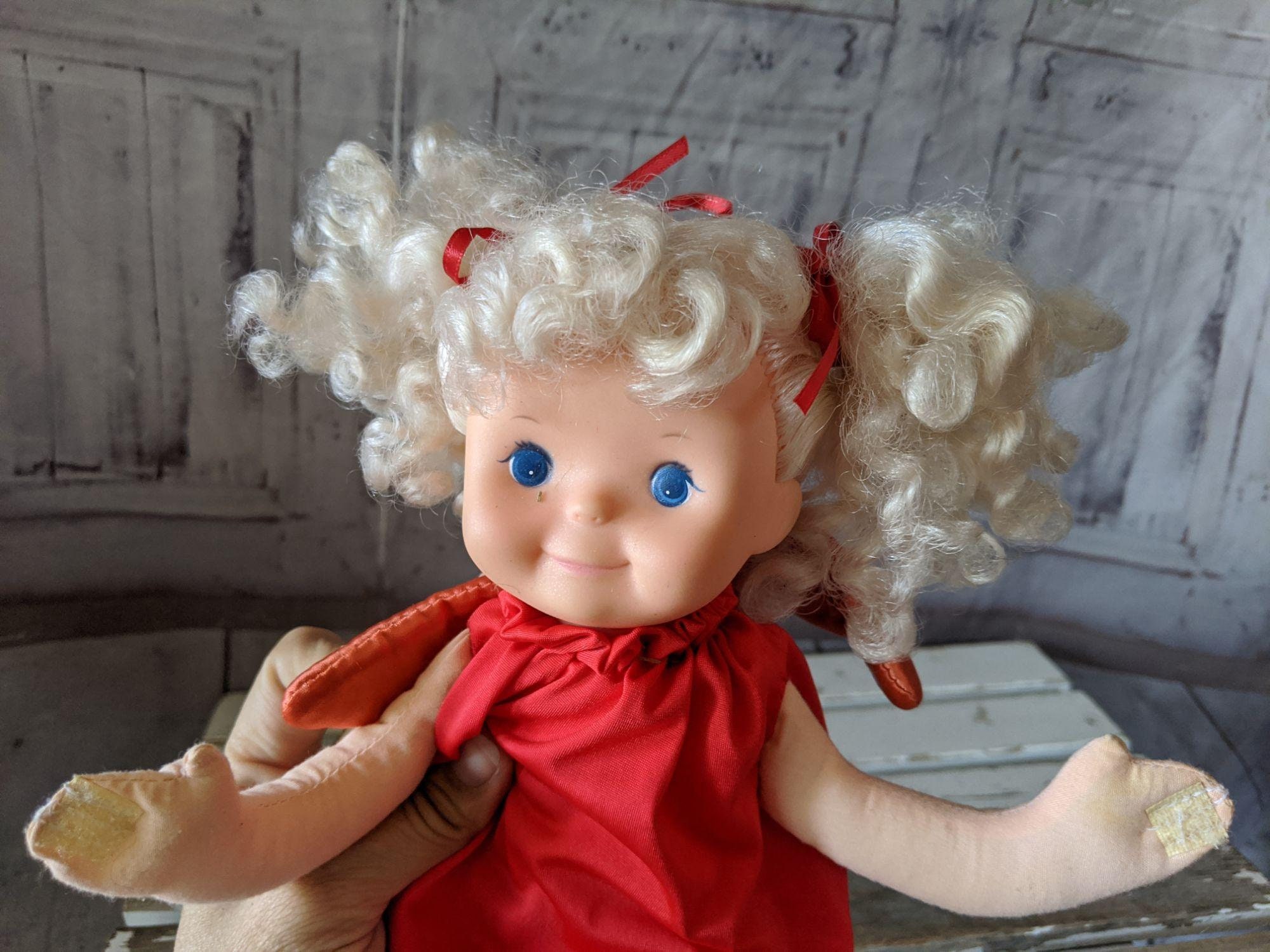 Hk city vintage doll Angel Cherub Xmas holiday decor | Etsy