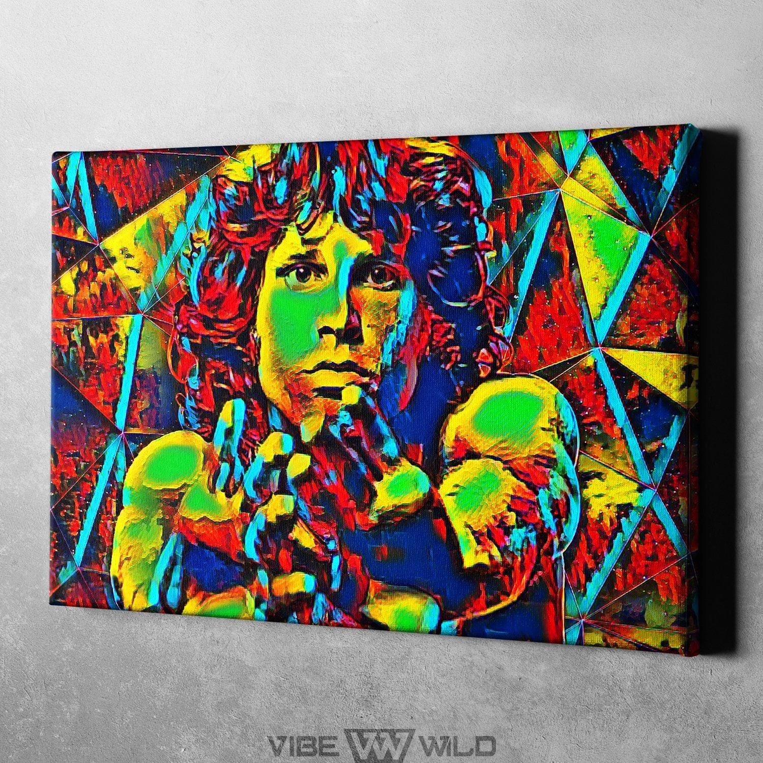 Jim Morrison Canvas Wall Art Decor | the Doors Jim Morrison Painting ...
