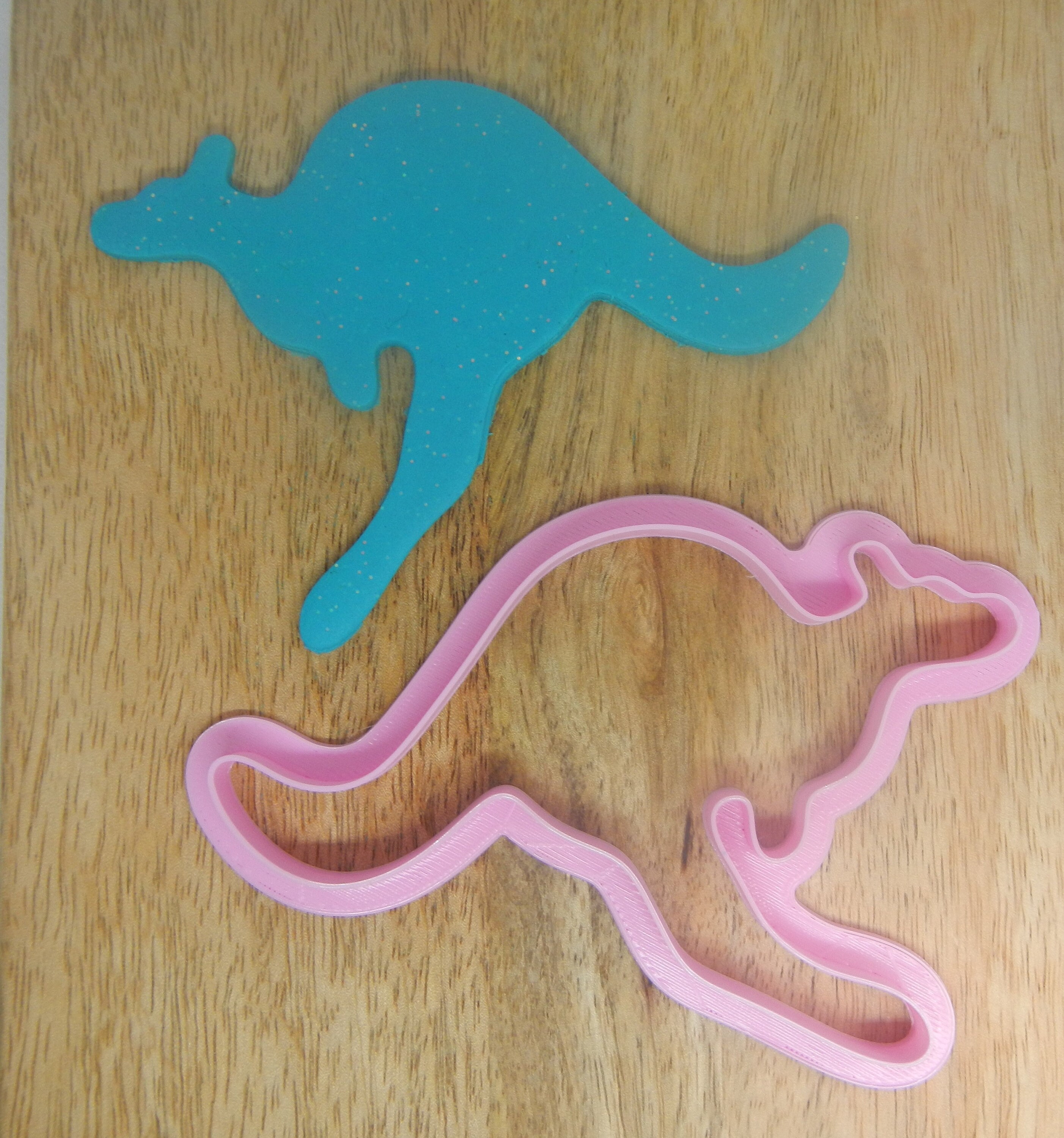 Jumping Kangaroo 11cm Cookie Cutter Zoo Animal Birthday Party | Etsy