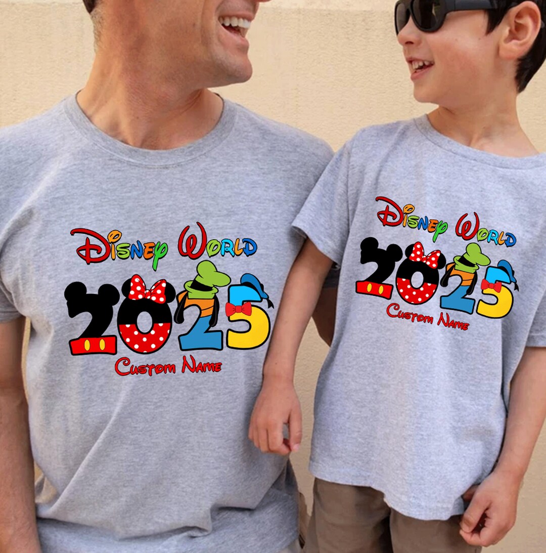 Custom Disney World 2026 Family Vacation Shirts - Etsy