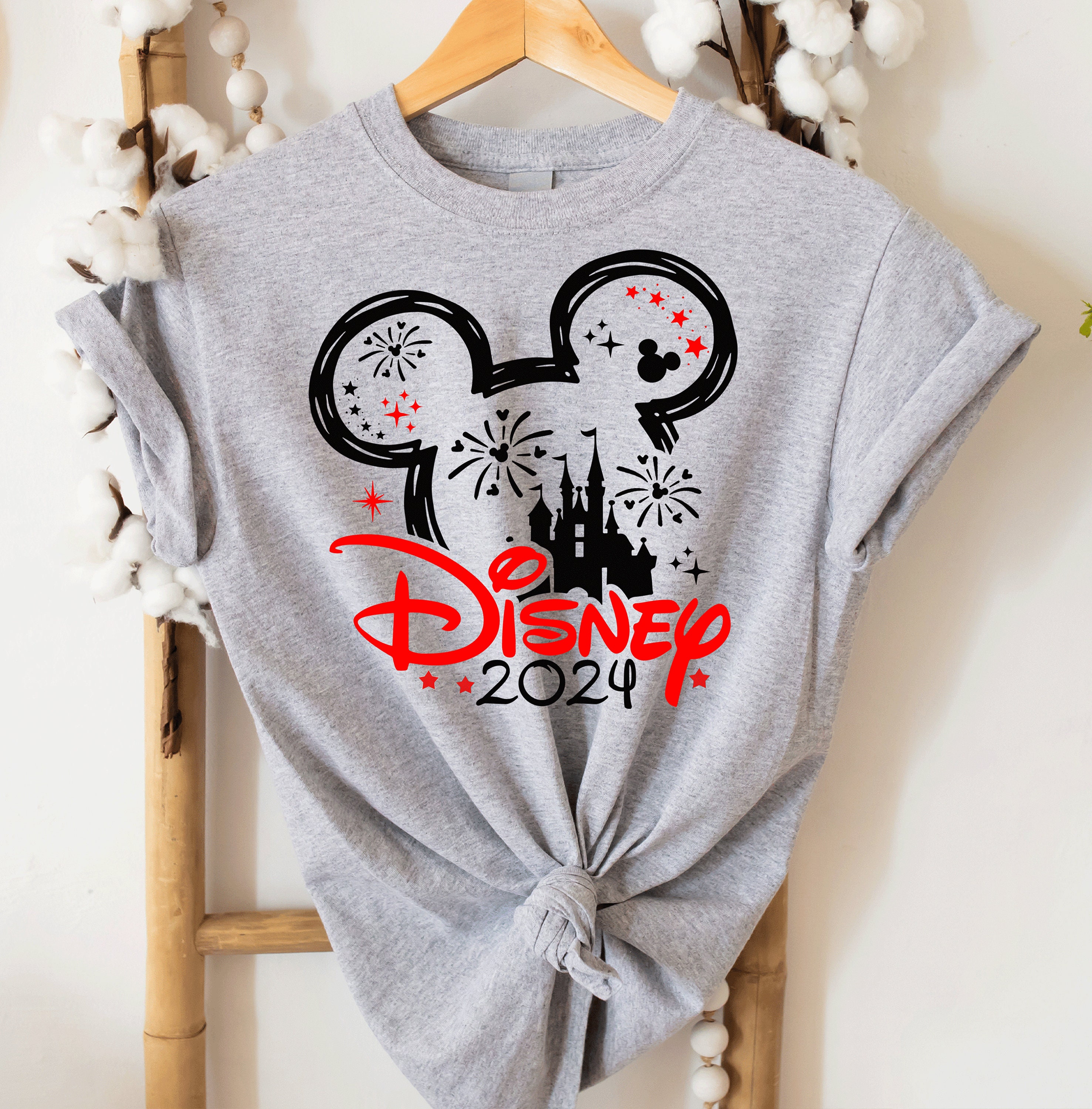 2024 Disney Family Vacation Shirts, Disney Castle 2024 Shirts, Disney ...