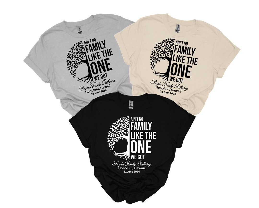 Family Reunion Shirts, Matching Reunion T-shirts, Family Group Shirts ...