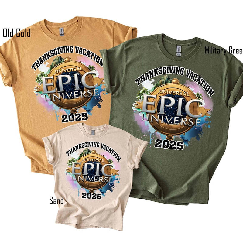 Epic Universe Shirt Girls - Etsy
