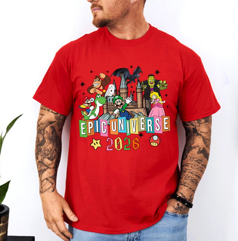 Epic Universe Family Shirts, Custom Epic Universe Shirt, Universal Epic ...