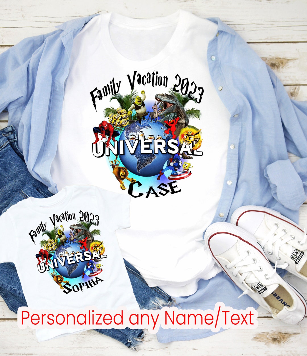 Universal Studios 2024 Family Shirt, Universal Studios Group T-shirts ...