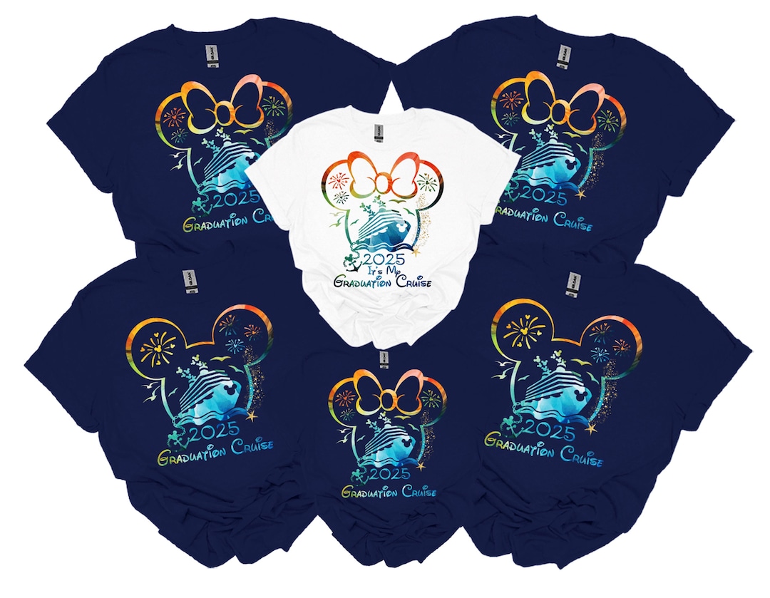 Graduation Disney Cruise 2026 Shirt, Disney Cruise Family Shirts ...