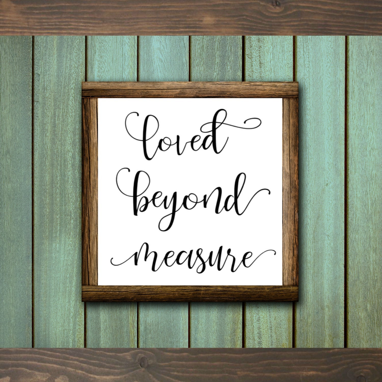 Loved beyond measure SVG Baby Room svg New baby SVG Baby | Etsy