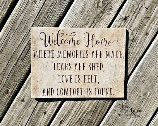 Welcome home SVG Family SVG Mom and Dads House | Etsy