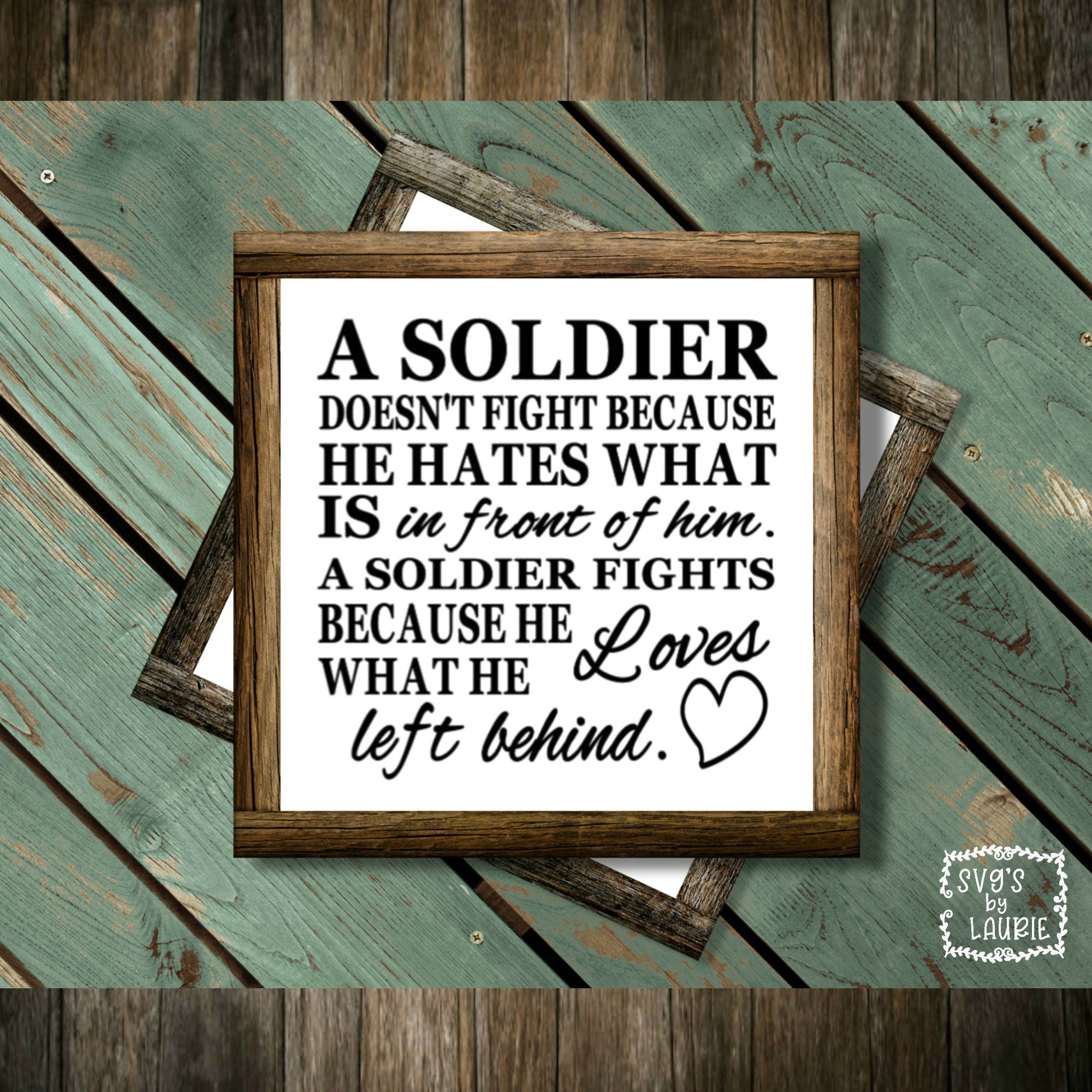 Military SVG Soldier SVG Love My Soldier Svg - Etsy