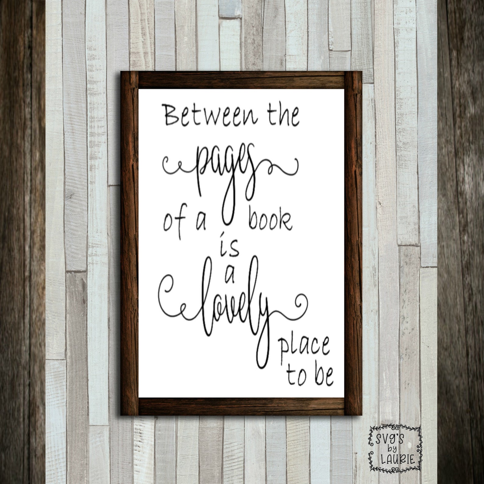 Between the pages of a book SVG Family SVG Book Lover SVG | Etsy