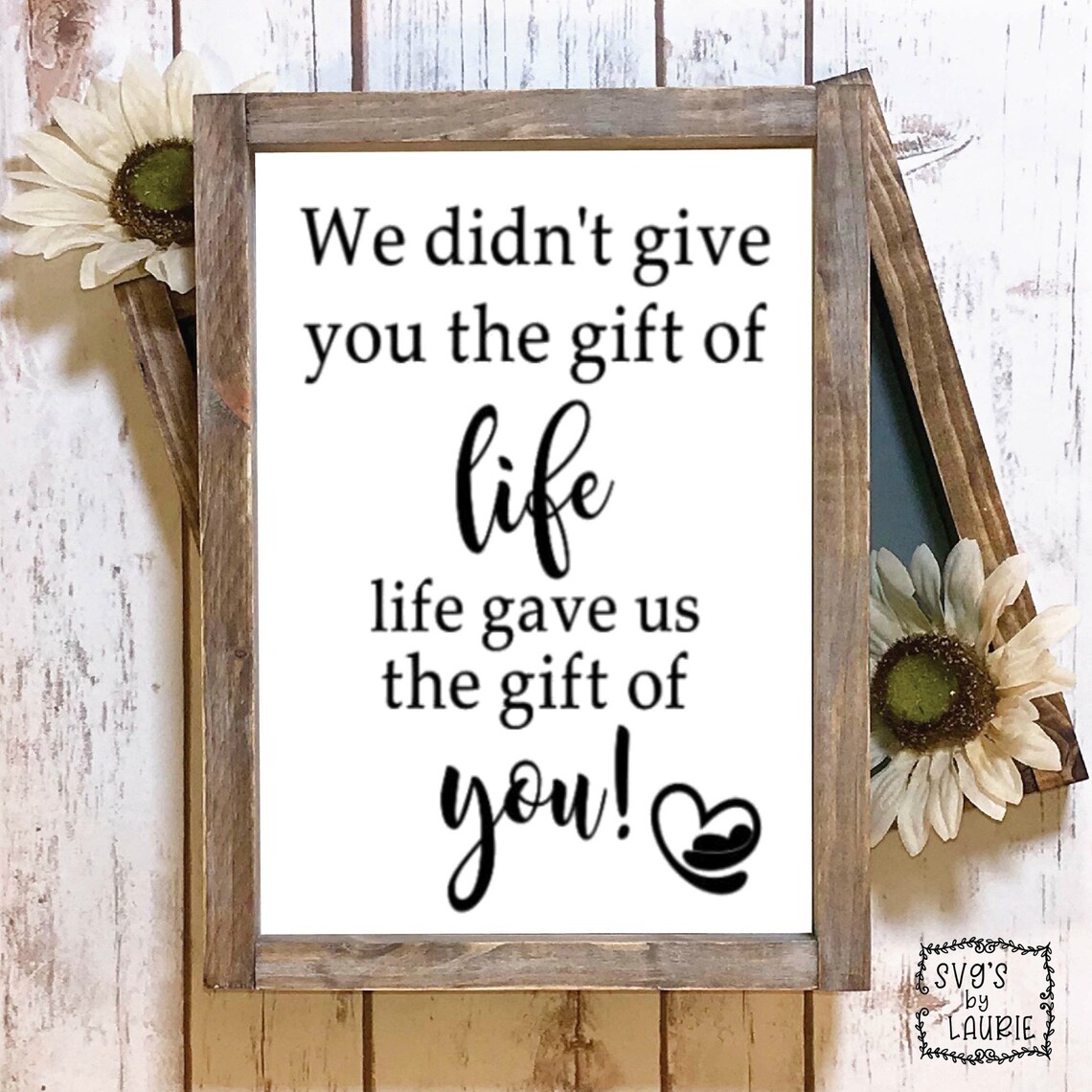 Adoption SVG / Digital Cut File / Gift of Life SVG / Baby SVG - Etsy