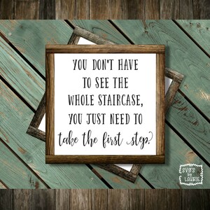 Take the First Step SVG - Faith SVG - Inspirational Svg - Believe Svg ...