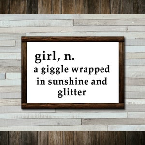 Girl Definition SVG - Baby Girl SVG - Nursery SVG - Miracle Svg -new ...