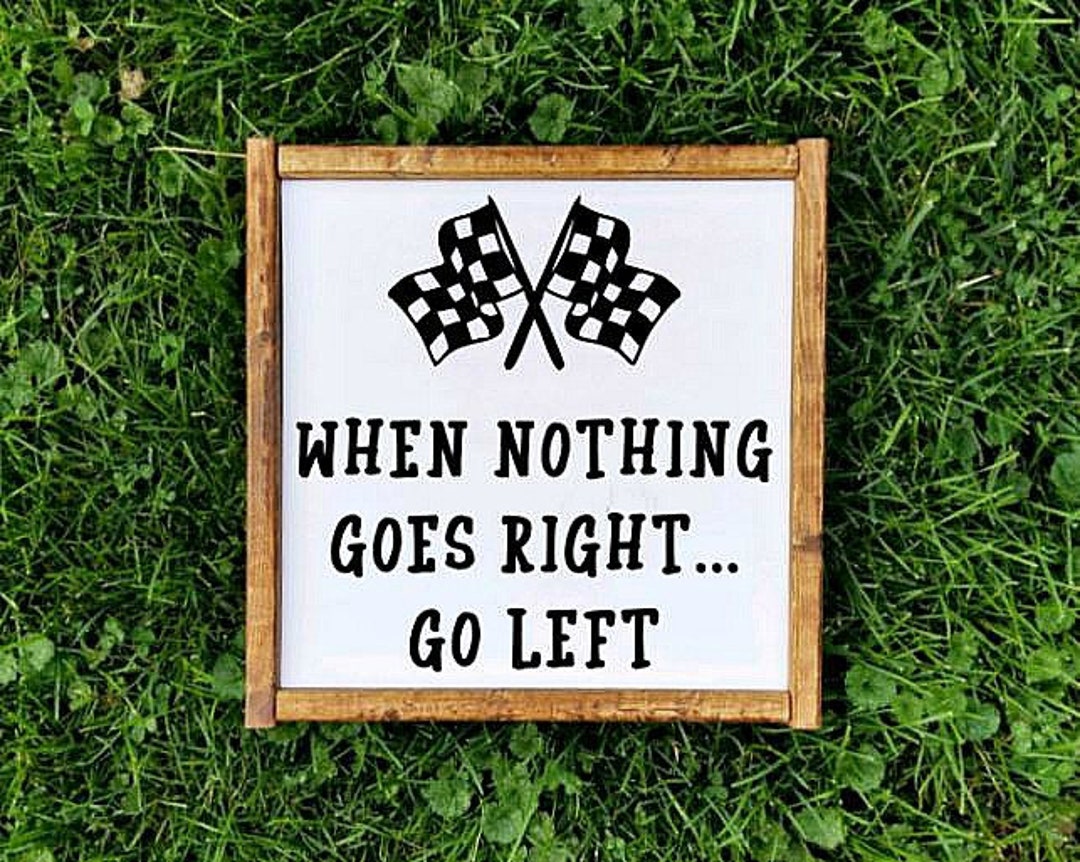 When Nothing Goes Right Go Left SVG - Racing Flags SVG - Racing SVG ...