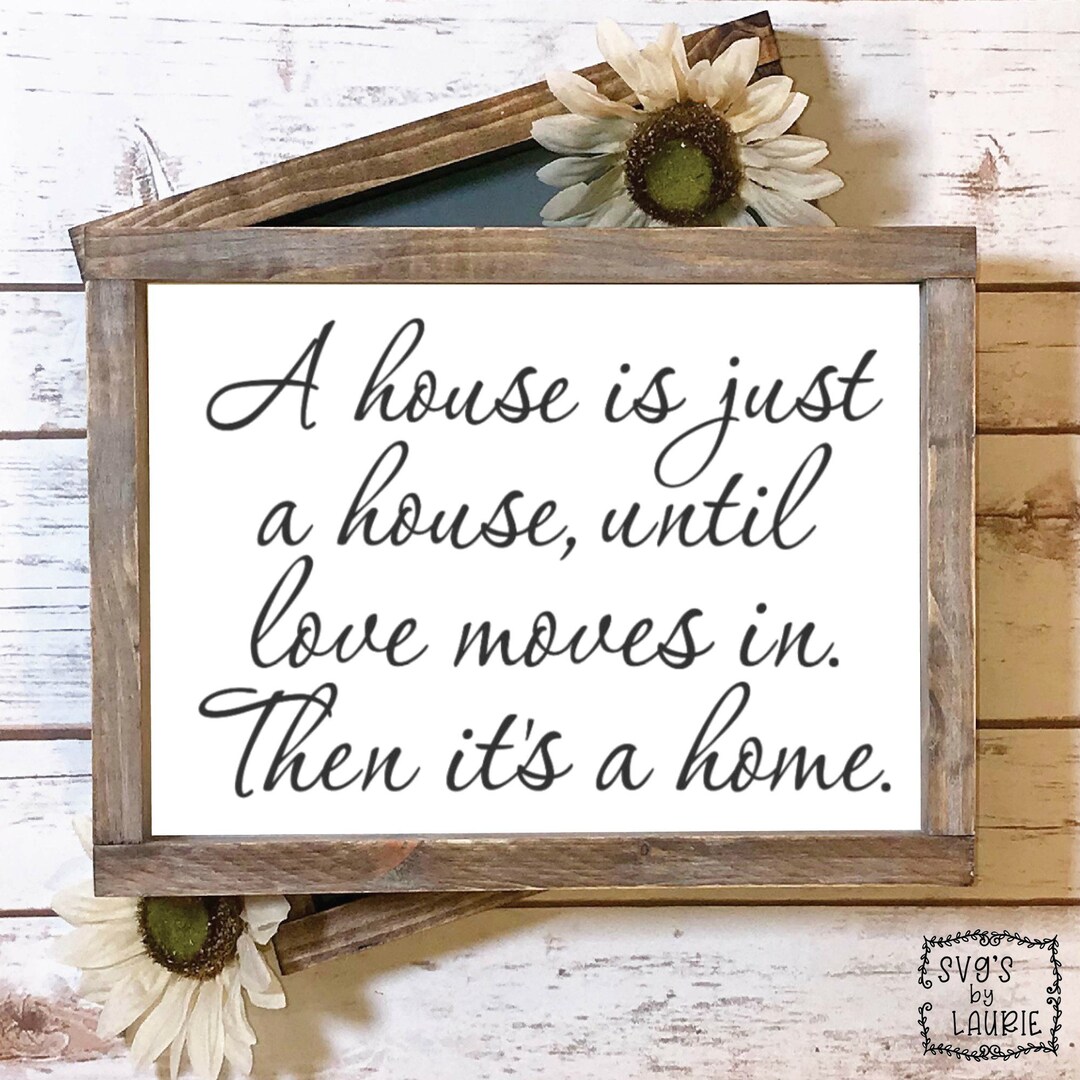 Our First Home SVG / Digital Cut File / Family SVG / New House SVG ...