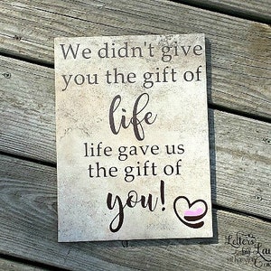 Adoption SVG / Digital Cut File / Gift of Life SVG / Baby SVG ...
