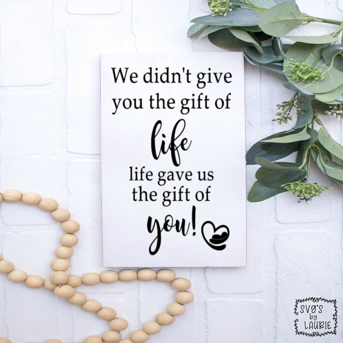 Adoption SVG / Digital Cut File / Gift of Life SVG / Baby SVG - Etsy