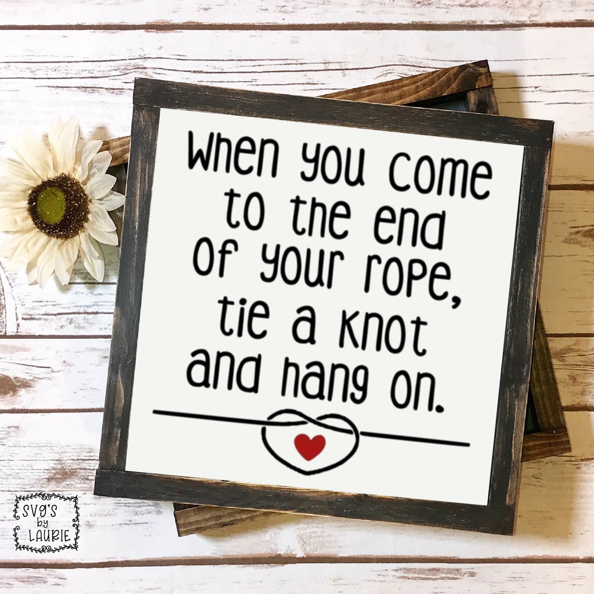 End of your rope SVG Tomorrow svg-Faith SVG Inspirational | Etsy
