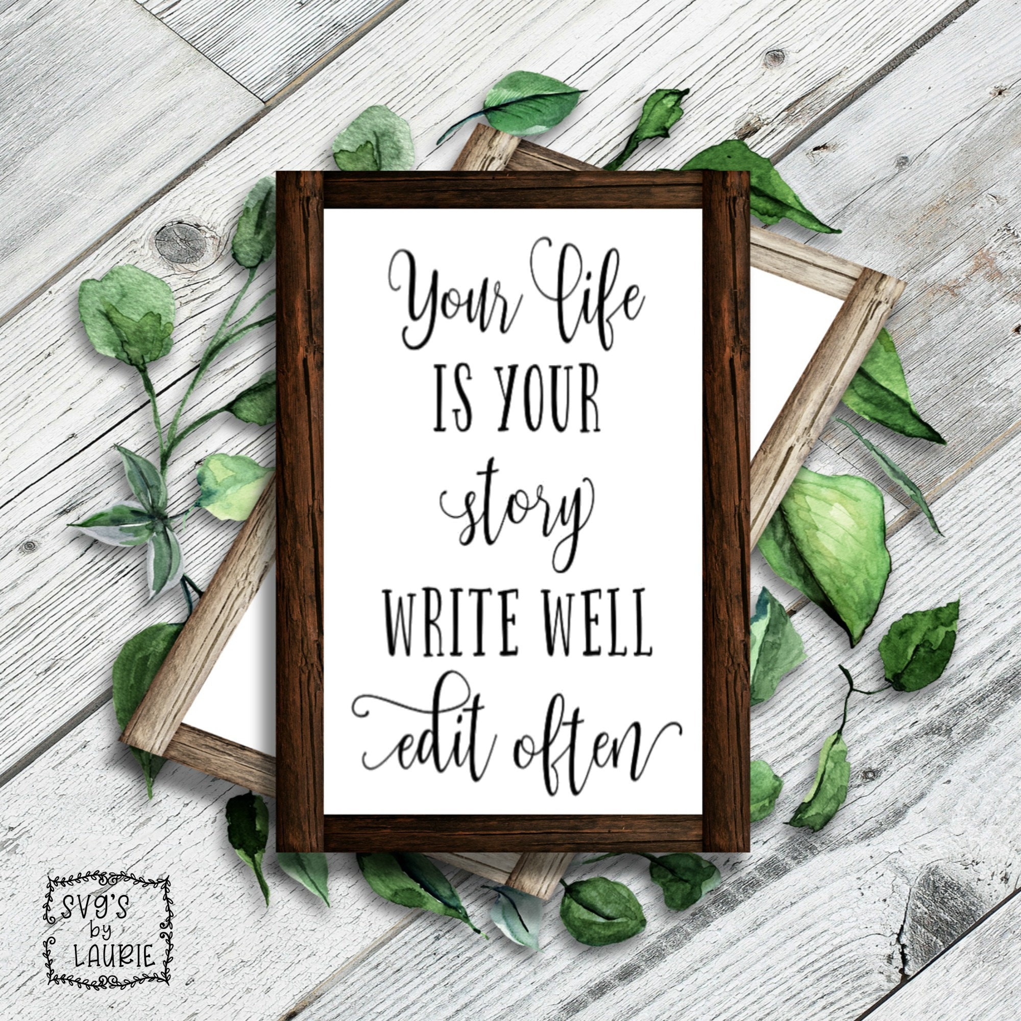 Your Life is Your Story SVG - Life SVG - Our Story Svg - Life Story ...