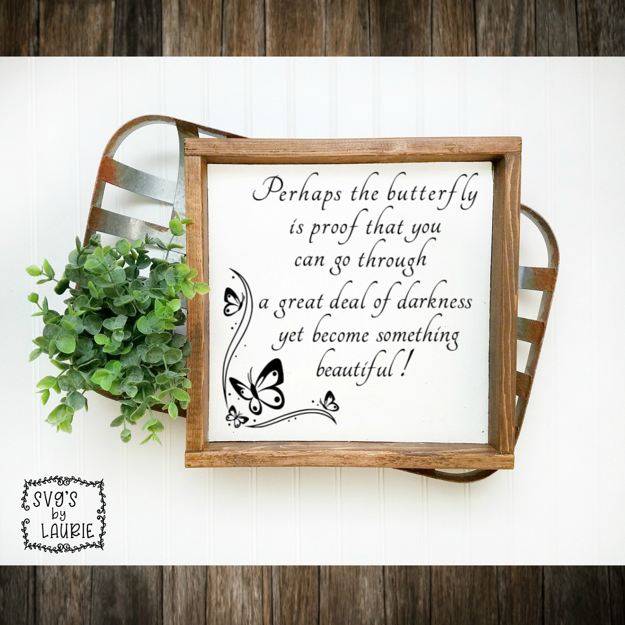 Butterfly is Proof SVG / Digital Cut File / Faith SVG / - Etsy