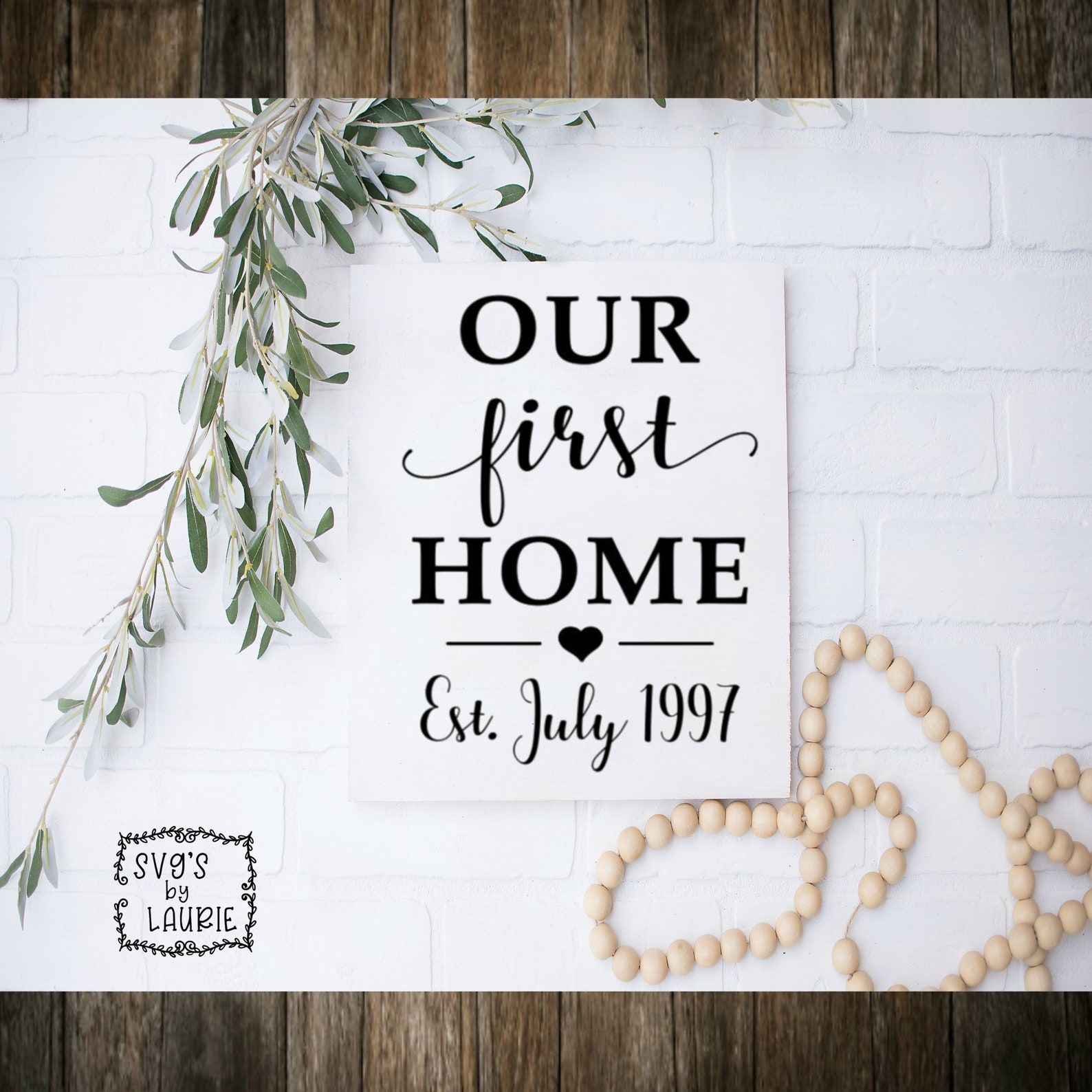 Our first home SVG Family SVG New House SVG New Home svg | Etsy