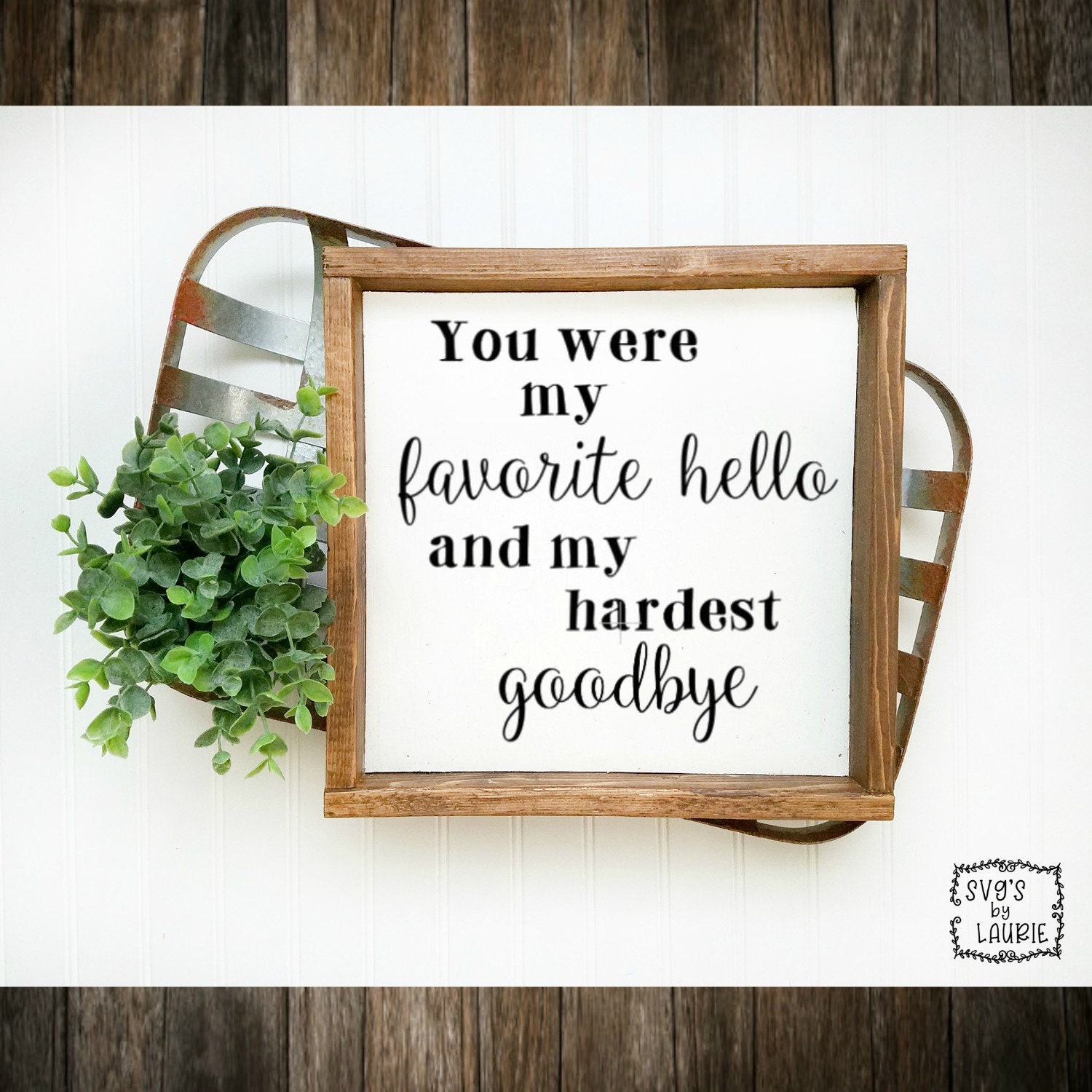 Favorite Hello Hardest Goodbye SVG / Loving Memory SVG / Angel Svg ...
