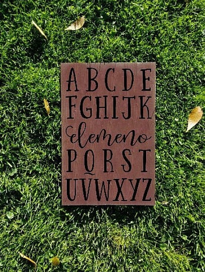 Abcs SVG Elemeno SVG Baby Room Svg New Baby SVG Baby - Etsy