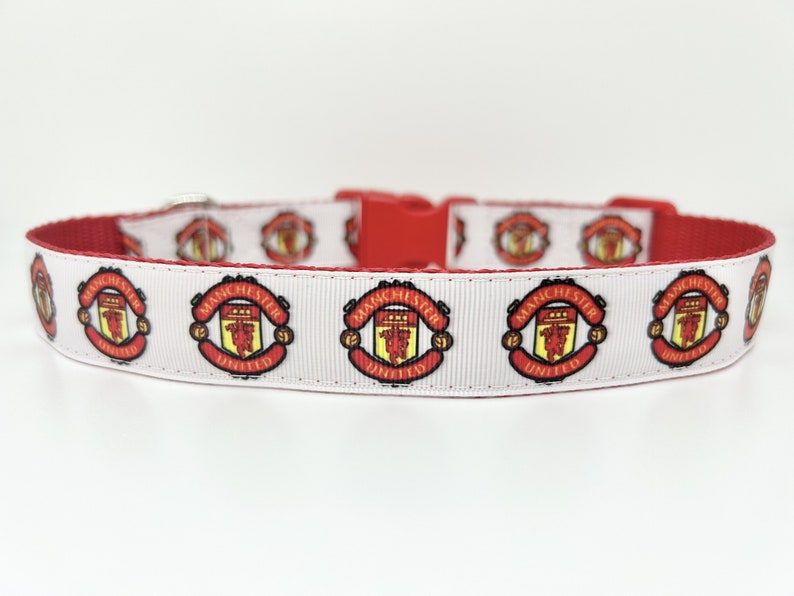Manchester United Logo - Small/medium/large - Handmade Dog Collar - Etsy