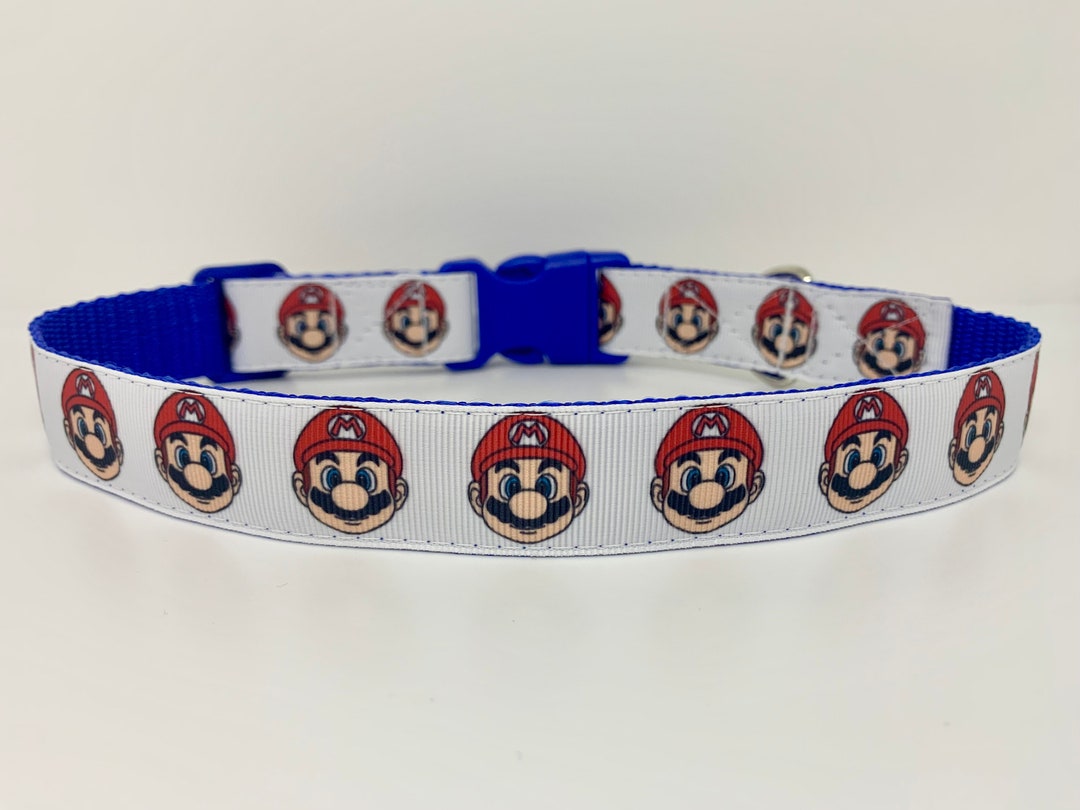 Super Mario - Small/medium/large - Handmade Dog Collar - Etsy