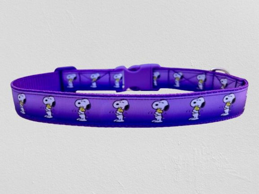 Snoopy Love - Small/medium/large - Handmade Dog Collar - Etsy