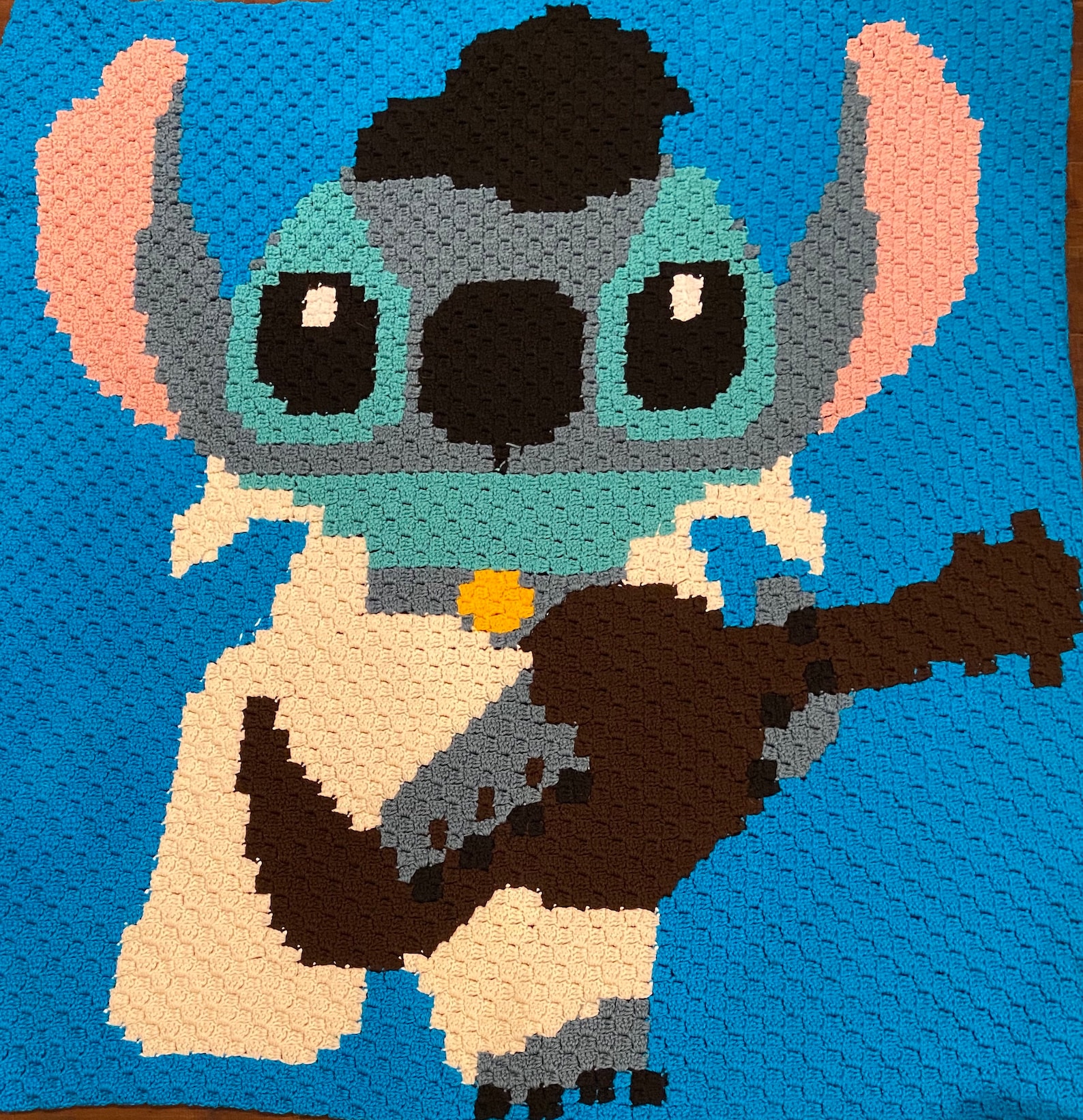 Stitch Inspired C2C Blanket Pattern - Etsy