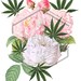 Marijuana Wall Art Plant Lady Wall Art Stoner Girl Floral - Etsy