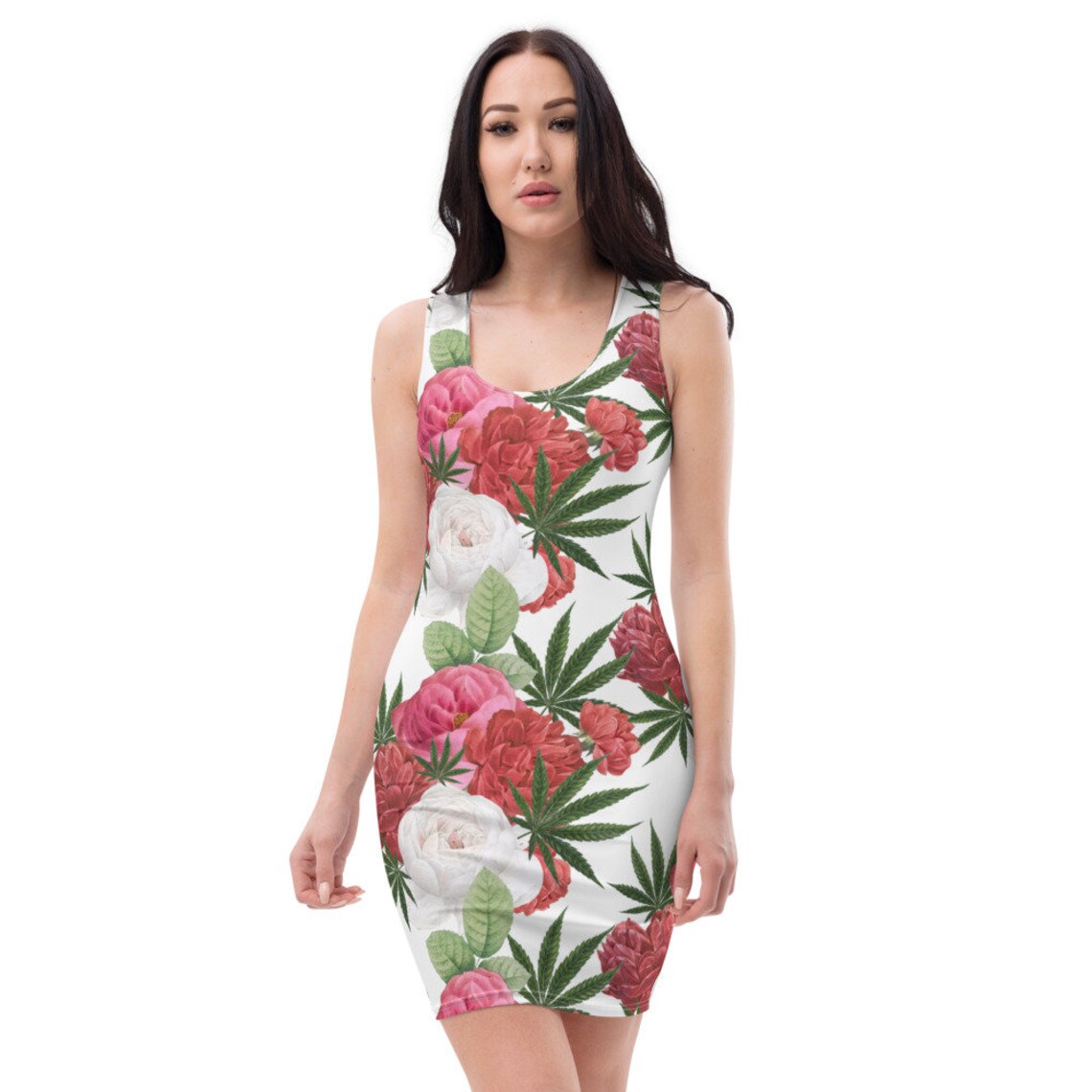 Cannabis Dress, Marijuana Dress, Clothing for Stoner Mom, Weed Outfit ...
