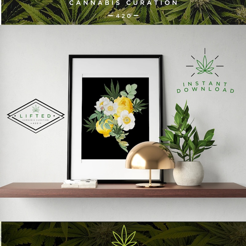Cannabis Decor - Etsy