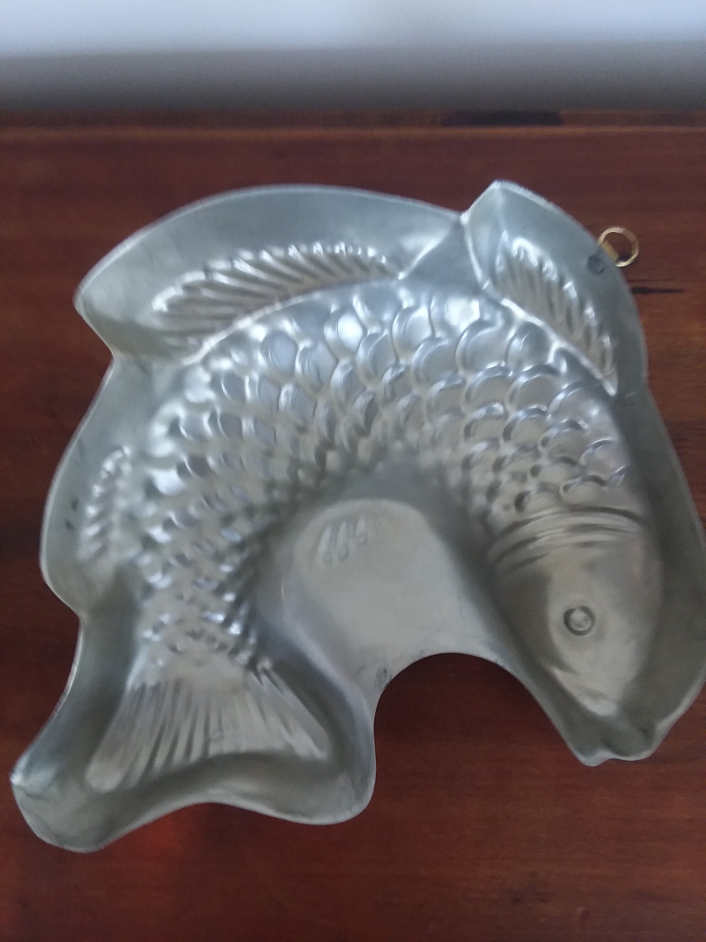 COPPER JELLO MOLDS Made in Tagus Portugal Two Vintage Fish - Etsy