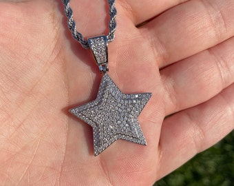 Diamond Star Chain - Etsy