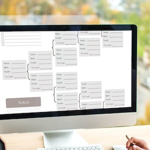Genealogy Research Kit: Family History Organizer (print-at-home) - Etsy