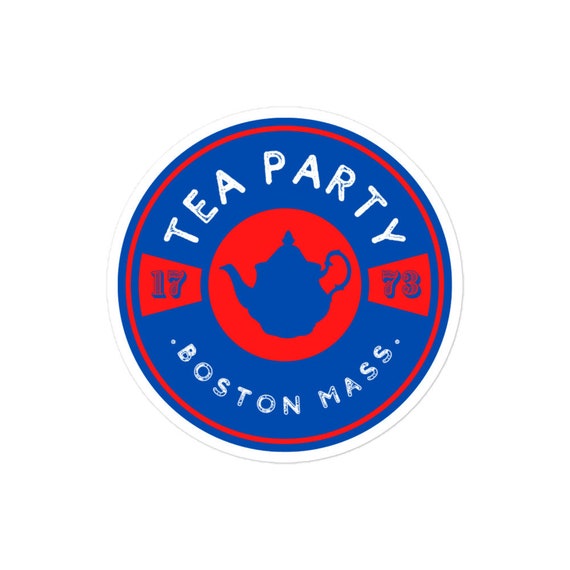 Boston Tea Party History Joke Water Bottle Laptop Sticker - Etsy