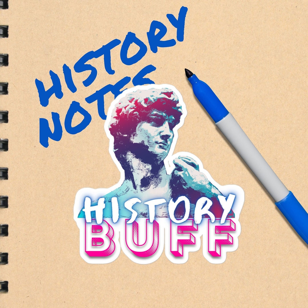 History Themed Sticker, Vinyl Sticker Sheet, Art History Stickers ...