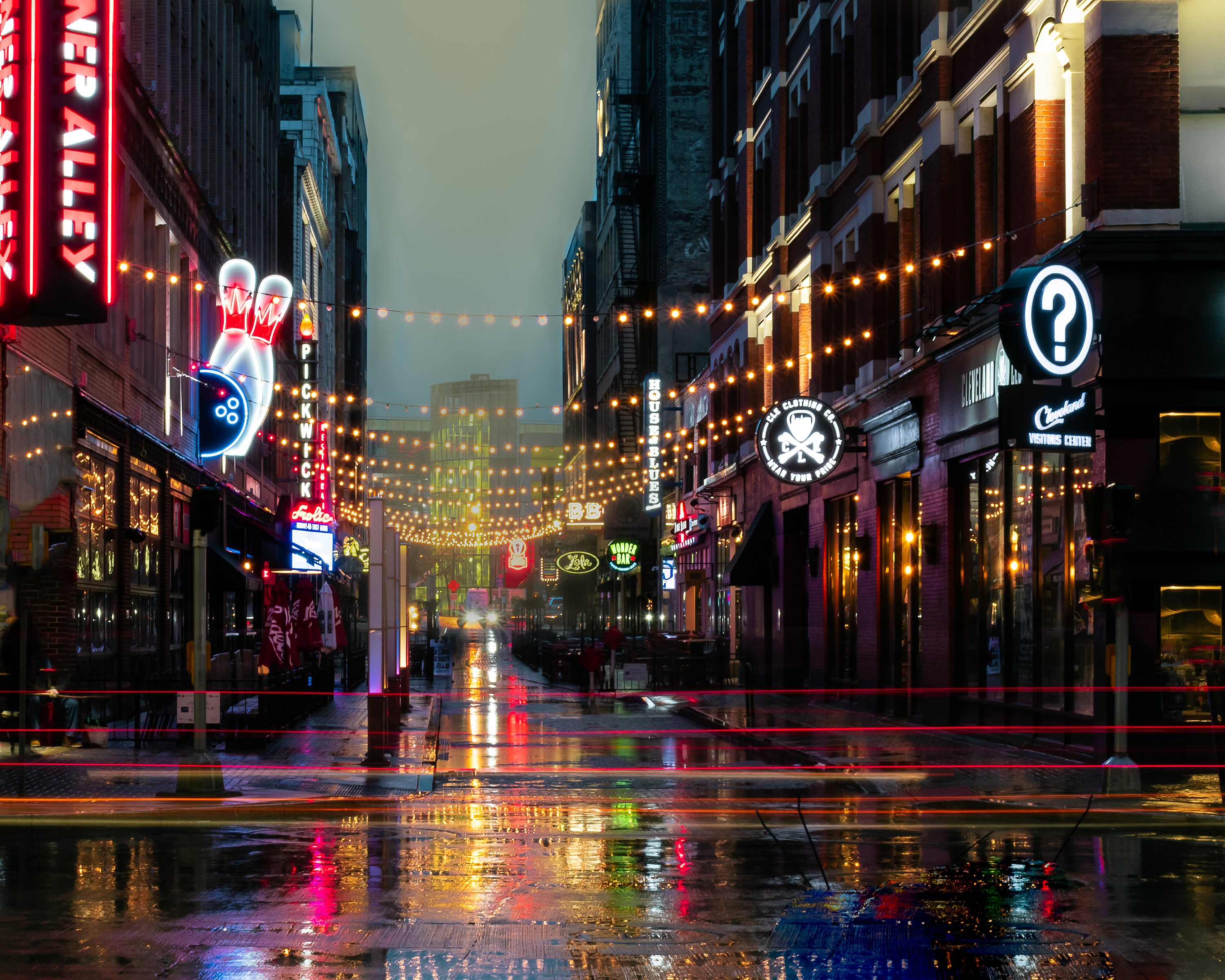 East 4th Street Cleveland Photo Print, Ohio Cityscape Wall Art - Etsy