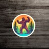 PNW Sasquatch Sticker 1 Vinyl Laminate Weatherproof - Etsy